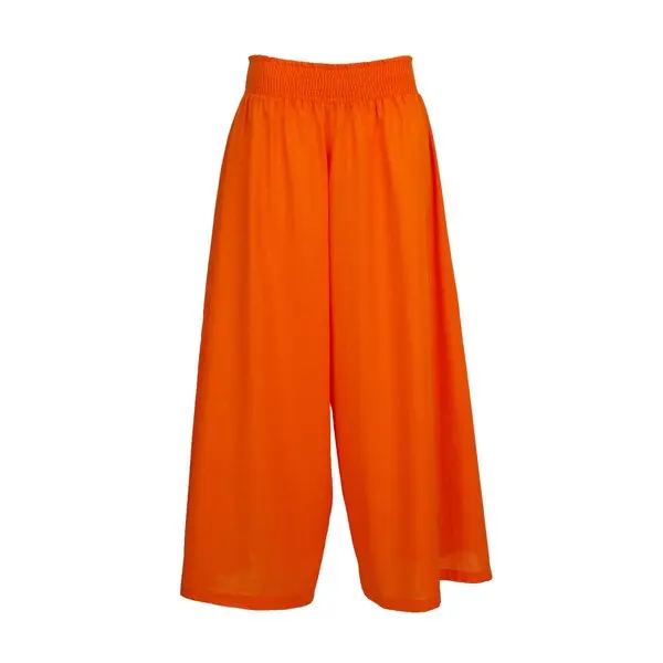 LALIPOP DESIGN Wide Leg Cotton Pants
