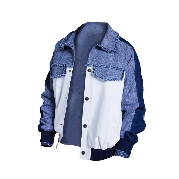STORY WEAR Denim Patchwork Jacket
