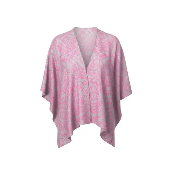 FRANCHETTI BOND Printed Open Jacket - Pink