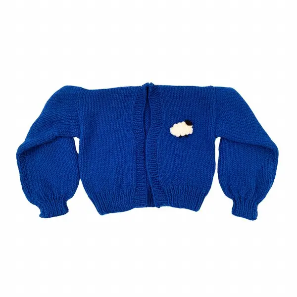Pink Haley Rachel Wool Cardigan