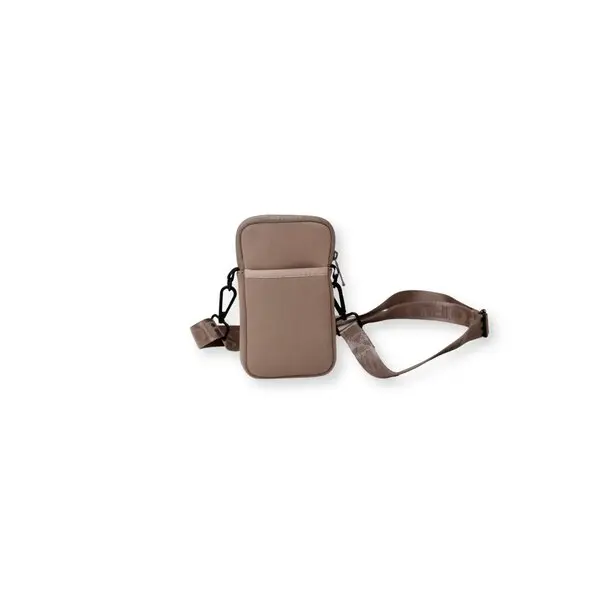 POP UPS BRAND Neoprene Crossbody Phone Bag - Brown