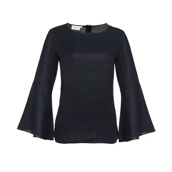 REISTOR Button Back Hemp Shirt