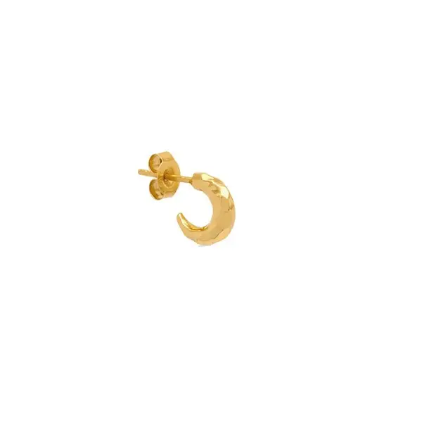 POTOSKA Aalto Mini Hoop Single Earring - Gold