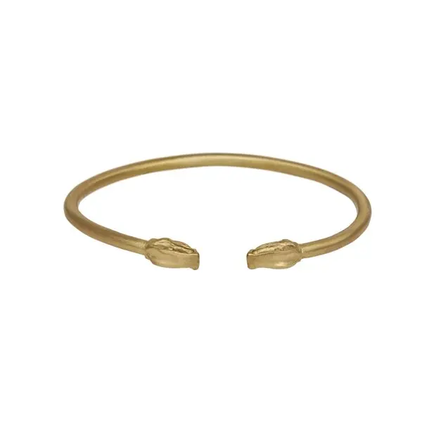 ZEWORKS Serpent Brass Bracelet - Gold