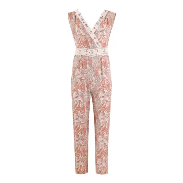 MORRATO BALI Jewel Printed Jumpsuit - Brown
