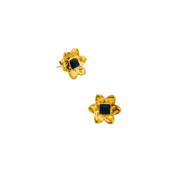 MULGARO Junelle Stud Earrings - Gold