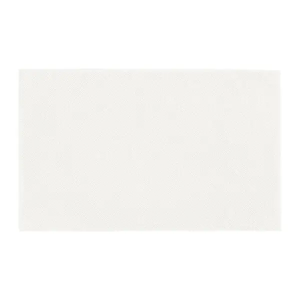 Misona Loop Organic Cotton Bath Mat - White