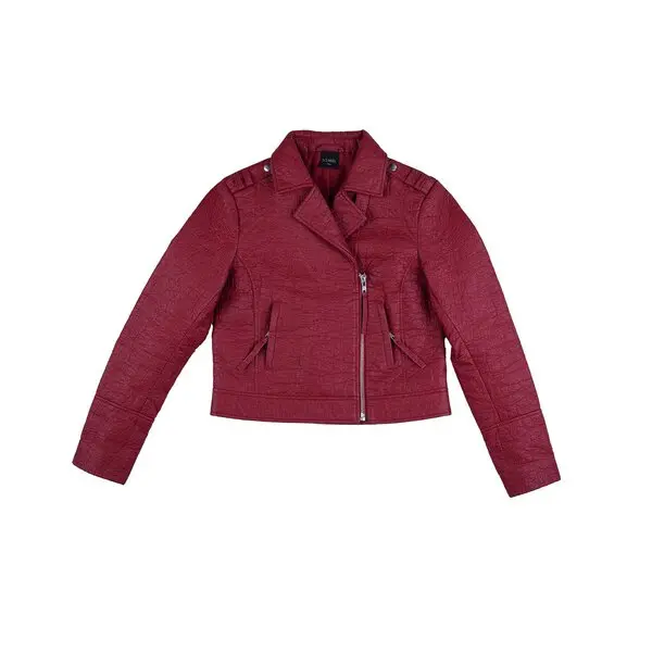 LO NEEL Leather Biker Jacket