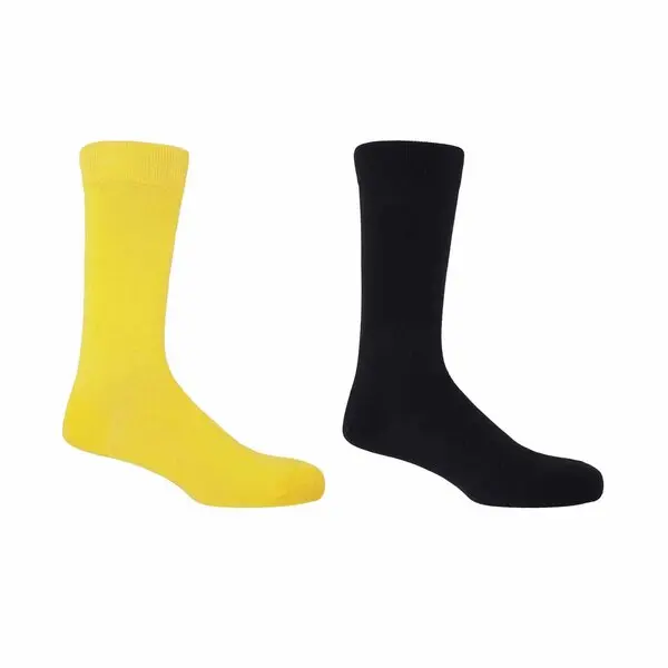 PEPER HAROW - MADE IN ENGLAND Sunshine & Classic Socks - Black