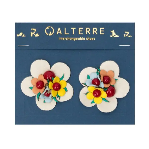 ALTERRE Sgt. Flower Shoe Accessory - Black