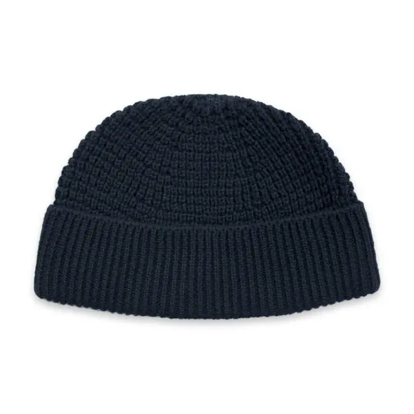 PAUL JAMES KNITWEAR Lightweight Cotton Whitby Docker Beanie - Blue
