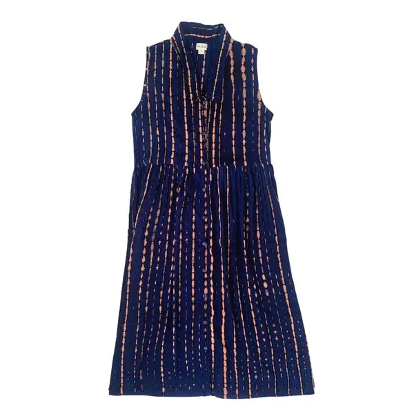 Pink Haley Tina Midi Dress - Blue
