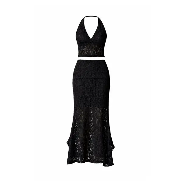 DECOLET THE LABEL Olivia Lace Set