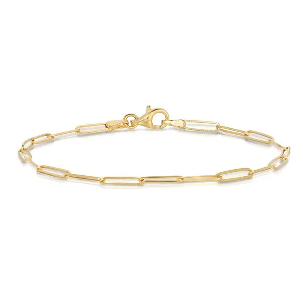 Maya Brenner Designs Element Long Link Bracelet 14k Yellow - Gold