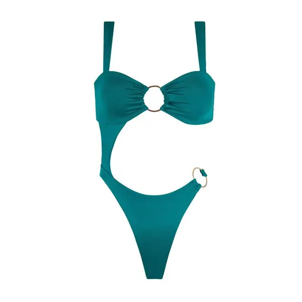 ACUARELA BRAND Sirena One Piece Swimsuit - Blue