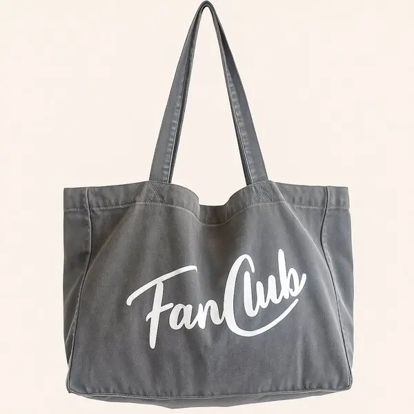 FANCLUB Everyday Core Washed Tote Bag