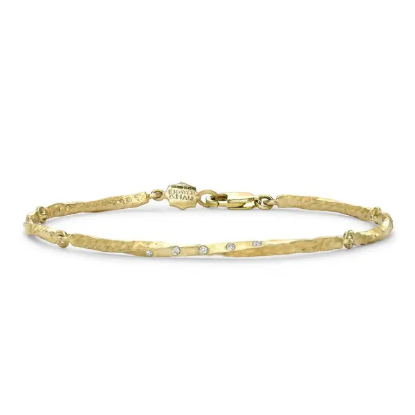 DOWER & HALL Eternal Diamond Bracelet - Gold