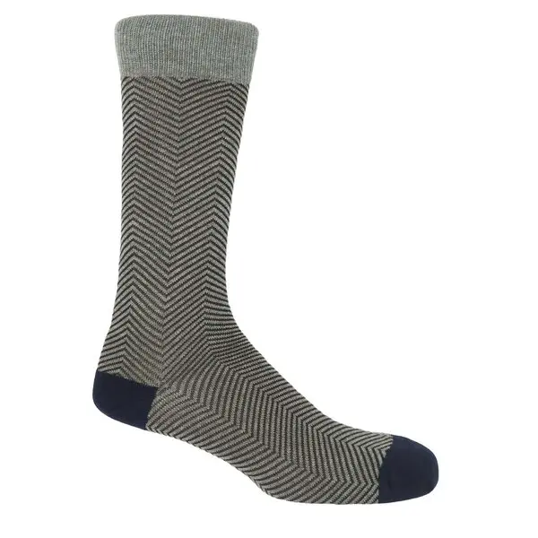 PEPER HAROW - MADE IN ENGLAND Lux Taylor Socks - Grey