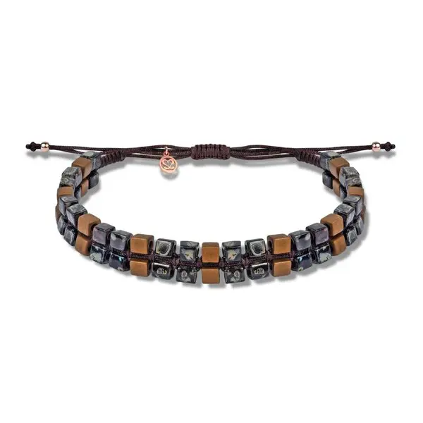 TVENTO Cubora Terra Bracelet - Gray/yellow