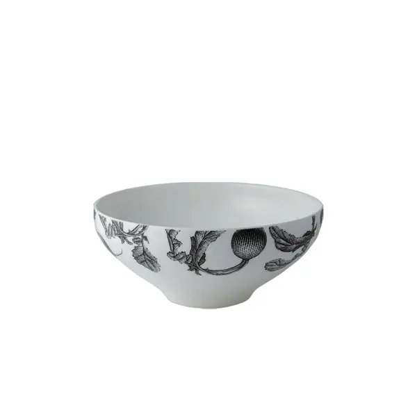 Twig New York Olive Market Cereal Bowl Radish - White