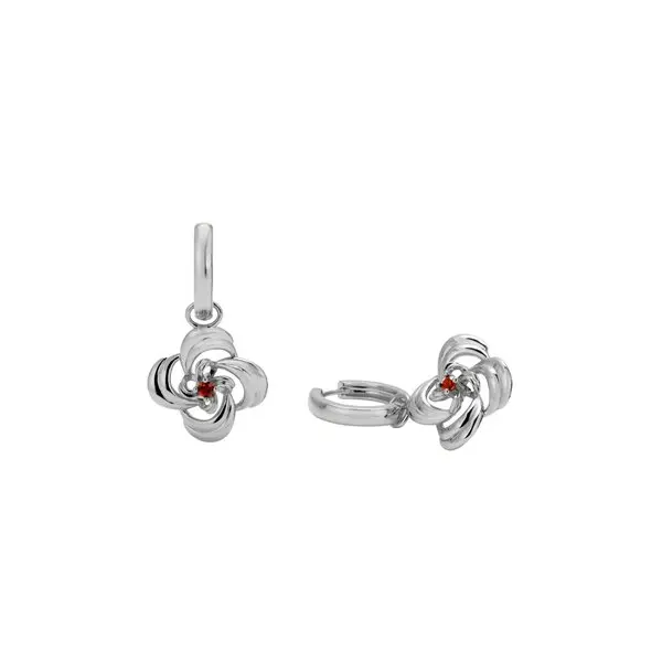 SEREIA OFFICIAL Camilla Hoop Earrings - Silver