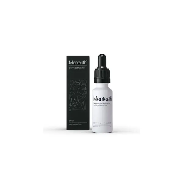 MENTEATH SKINCARE & SCENT Neutrals / Dusk Wood Facial Oil - Black