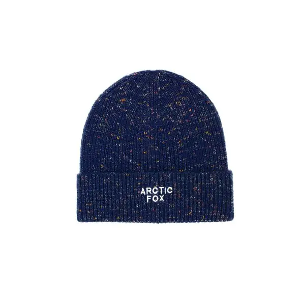 ARCTIC FOX & CO. Embroidered Beanie - Blue