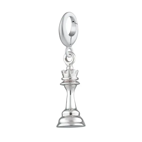 LILY CHARMED Sterling Chess Piece Charm - Silver
