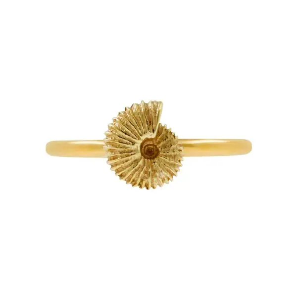 LEE RENEE Ammonite Ring - Gold