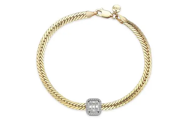 REIS JEWELLERY Pars Arte Diamond Bracelet - Gold
