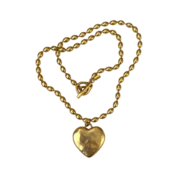 SCCOLLECTION Cara Heart Necklace - Gold