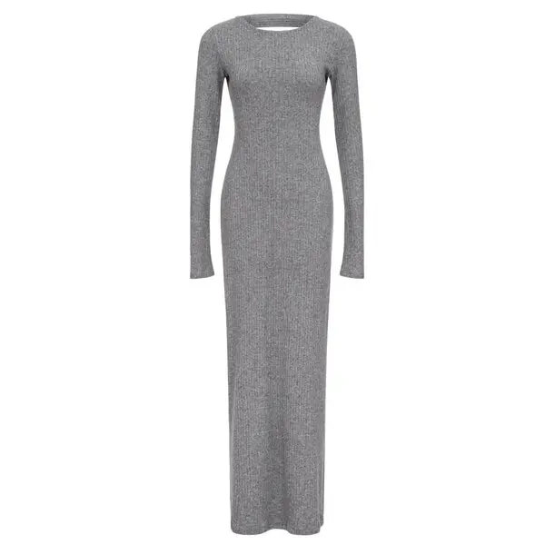 SEROTONINN Stone Knit Maxi Dress