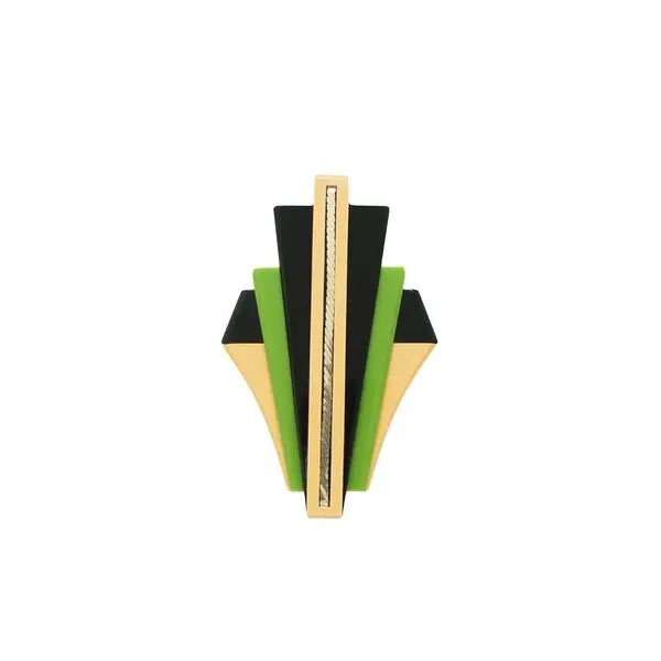 GISSA BICALHO Brooch Ornament - Yellow