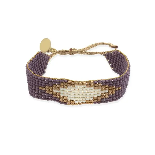 MILOU JEWELRY Isabella Beaded Bracelet - Orange