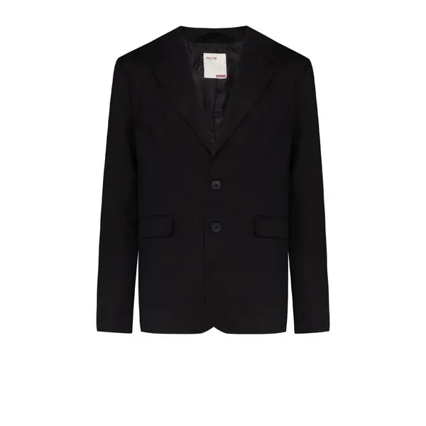 PCFG Free Heaven Linen Suit Blazer Jet - Black