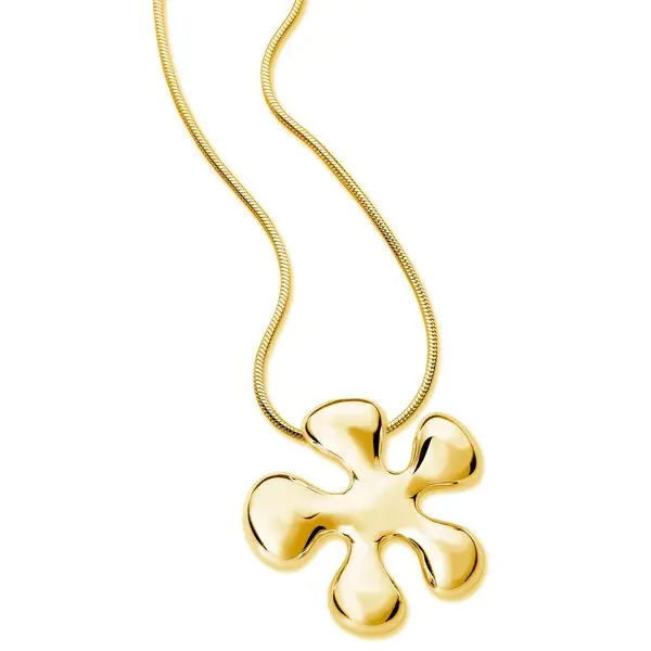 LUCY QUARTERMAINE Splash Pendant In Vermeil - Gold