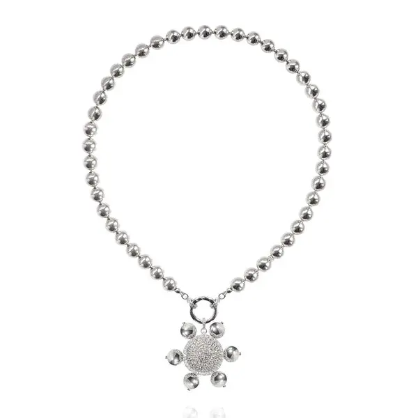 SAULE LABEL Jolie Necklace - Silver