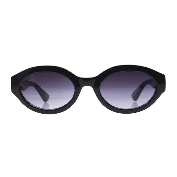 REALITY EYEWEAR London Calling Oval Sunglasses - Black