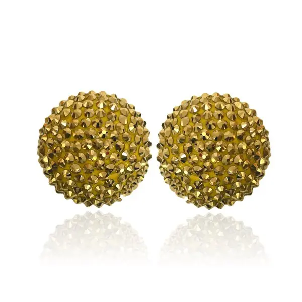 PINAR OZEVLAT Disco Pebble Earrings - Gold