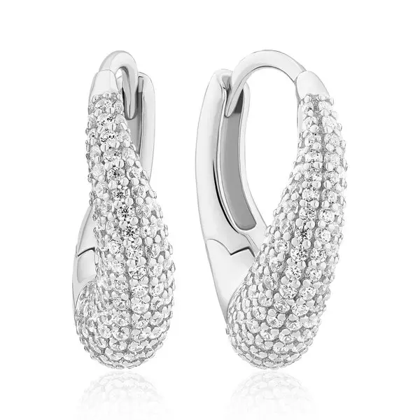 SIF JAKOBS JEWELLERY Glorenza Piccolo Earrings - Silver