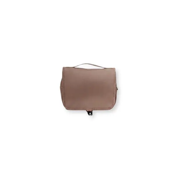 POP UPS BRAND Neoprene Hanging Toiletry Bag - Brown