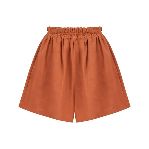 LILAMIE Marrakesh Loose Fit Elastic Waist Summer Shorts