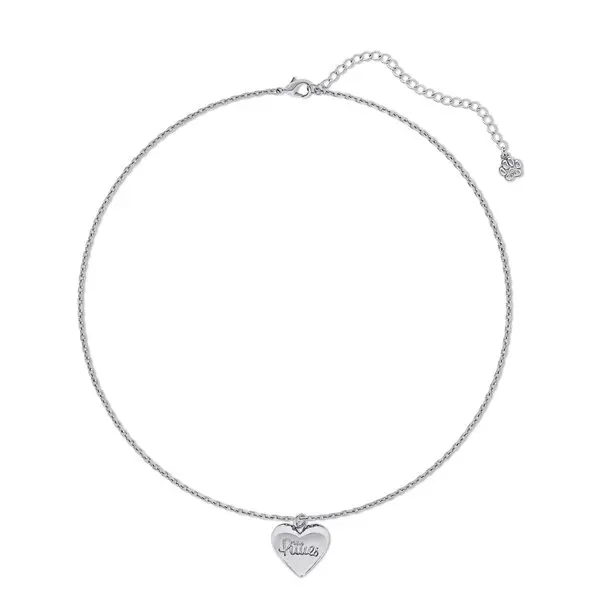 CLOUD HAVEN Heart Pendant Necklace - Silver