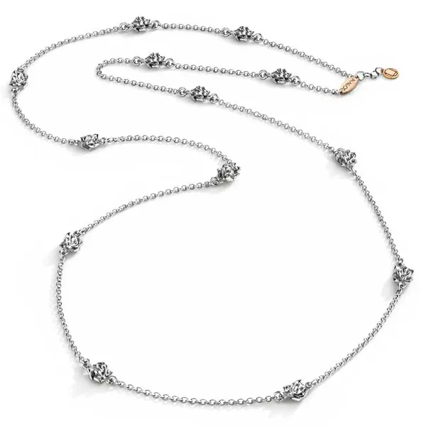 UNALOE Paradise Rose Necklace In Sterling - Silver