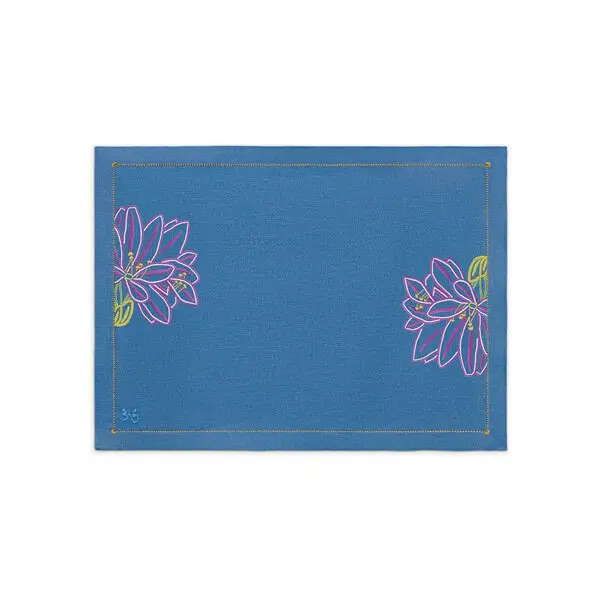 Campante Flor Placemat - Blue