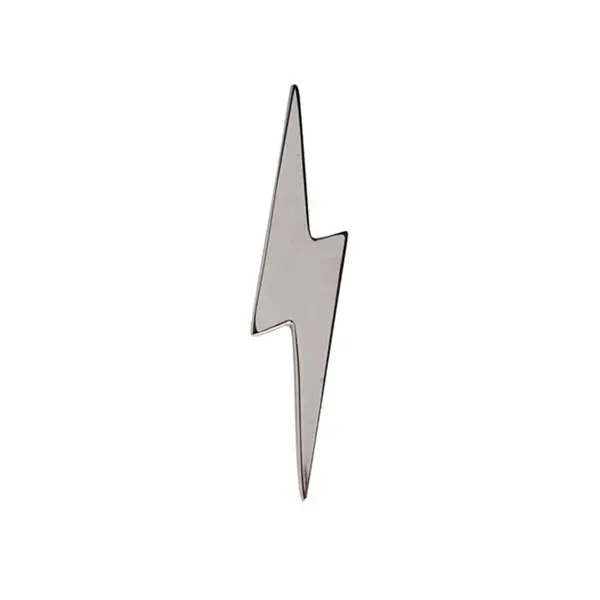 EDGE ONLY Pointed Lightning Bolt Pin Sterling - Silver