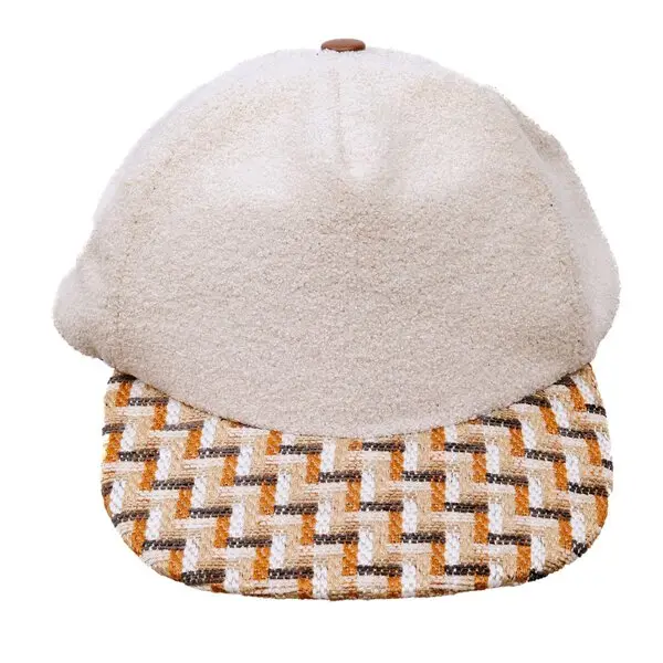 REWEAVE Five-panel Cap - Brown/gold