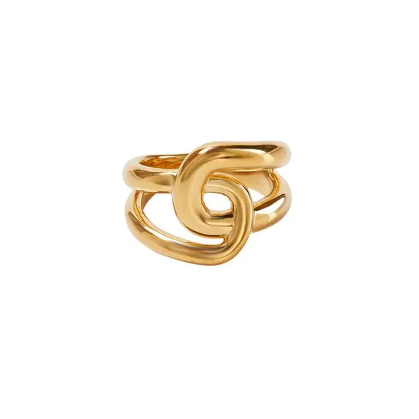 TAMI&TAMI Leclat P Knot Ring - Gold