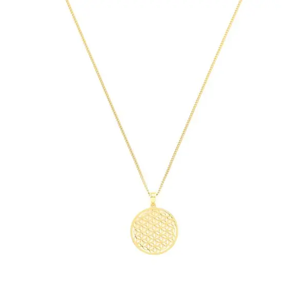 SEVEN SAINTS Flower Of Life Necklace - Gold