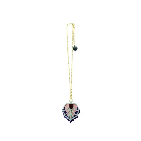 GISSA BICALHO Begonia Pendant Necklace - Pink